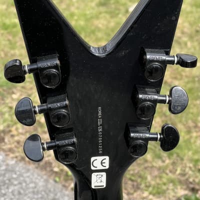 2007 Dean Dime Shadow ML W/Case Black Dimebag Darrell | Reverb