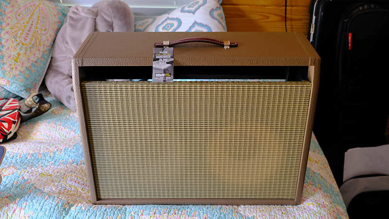 16 Pounds! Mojotone Brownface Vibroverb 2x10" 6G16 Combo | Reverb