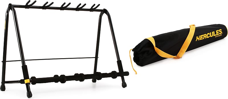 Hercules Stands GS525B Multi-guitar Rack for up to 5 Guitars | Reverb