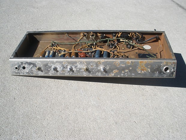 Vintage 1965 Fender Princeton - Blackface - Chassis Only - | Reverb