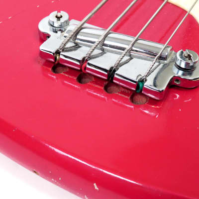 1968 Kalamazoo Gibson KB-1 Bass - Red - EB0 Pickup | Reverb