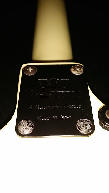 Westone Dimension IV 80's White With Stripes | Reverb