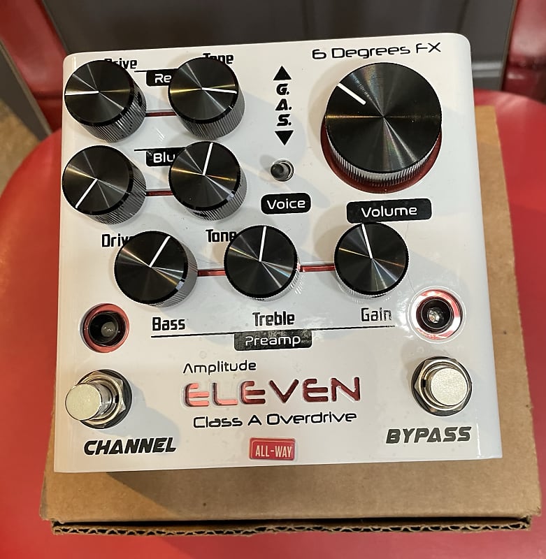 6 Degrees FX 6DFX-A110D FX Amplitude Eleven 2 Channel Class A | Reverb