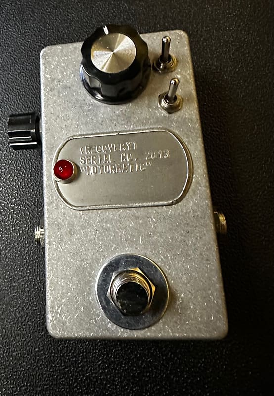 Recovery Effects Motormatic Bitcrusher Pedal - Silver | Reverb