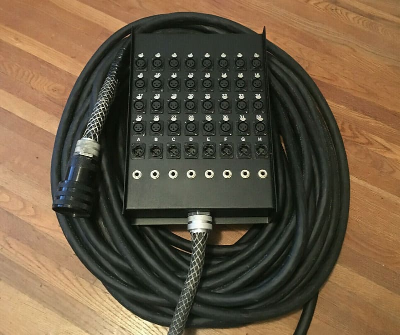 Whirlwind Rapco Custom 40 Ch 32X8 Stage Box 95' Foot Belden | Reverb