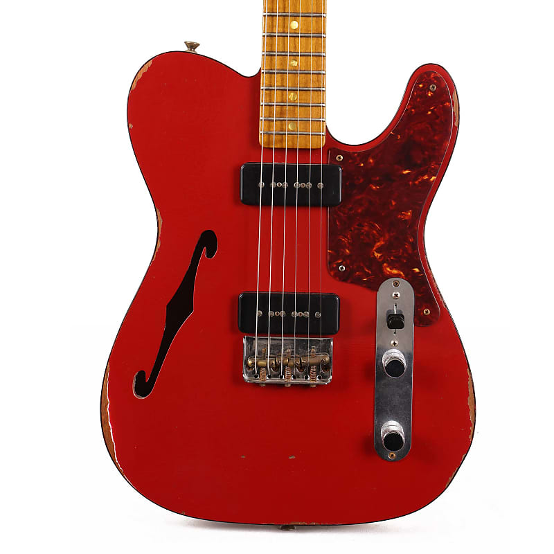 Fender Custom Shop Limited P-90 Thinline Telecaster Relic | Reverb