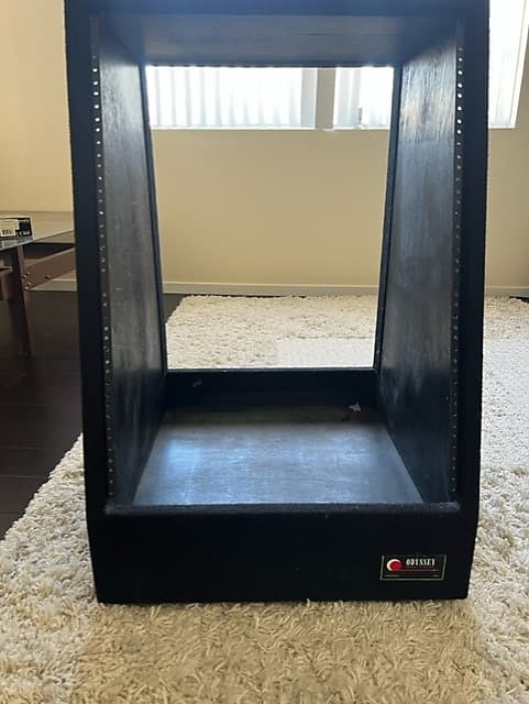 Odyssey CRS14W 14U Carpeted Studio Rack with Wheels | Reverb
