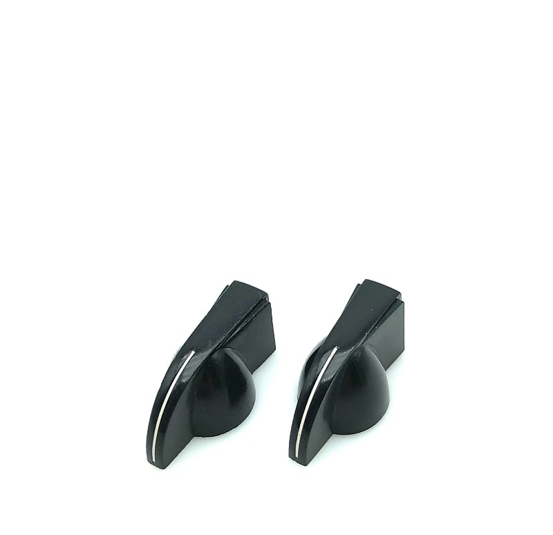 2 Chicken Head Knobs Black | Reverb