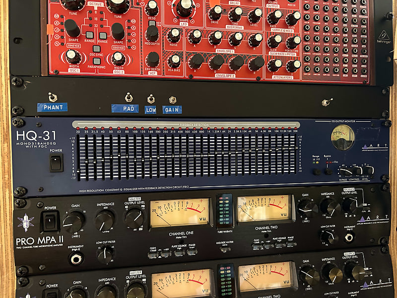 ART HQ-31 Single Channel 31 Band Equalizer *3 Units | Reverb