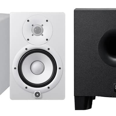 Yamaha HS8 Powered Studio Monitor Pair with Hs8s Subwoofer | Reverb