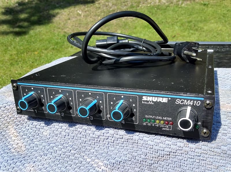 Shure SCM410 Microphone Mixer | Reverb