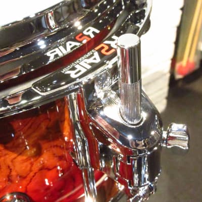 Pearl Masterworks SUPREME 4PC Drum Set 22" 10" 12" 16" Red | Reverb