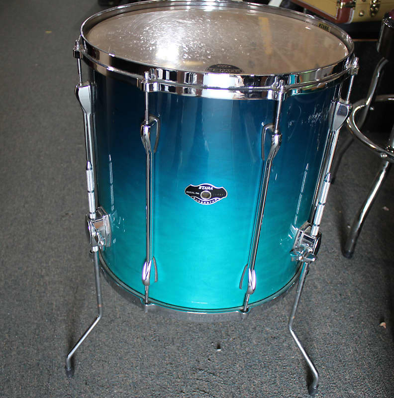 Tama SuperStar-16x16 Floor Tom/Aqua Blue Fade | Reverb