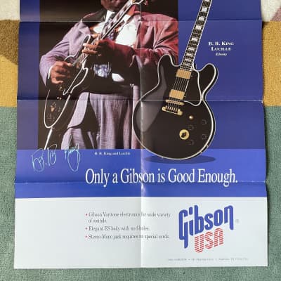 Gibson ES collection poster 1993 | Reverb