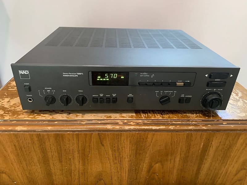 Vintage NAD 7250PE Power Envelope 2 Channel Stereo Receiver - | Reverb