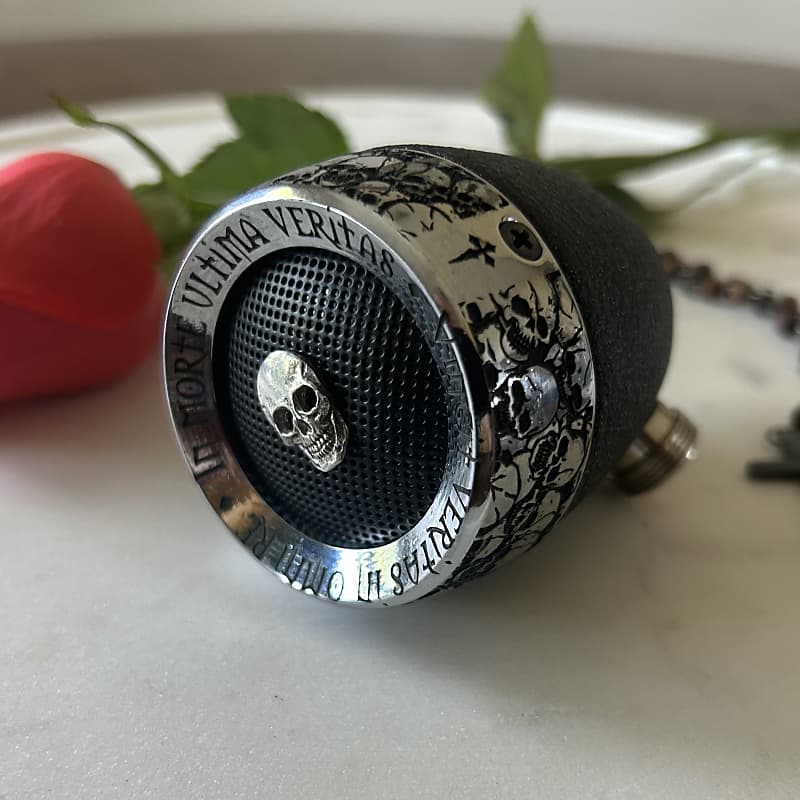 Vintage Custom Turner Bullet Harp Mic w/ Shure 99G86 CM | Reverb