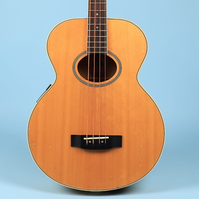 Epiphone El Capitan 4 String Acoustic/Electric Bass Natural | Reverb