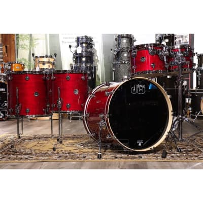 DW Performance 2020s - Translucent Red Cherry - DW 9000 | Reverb