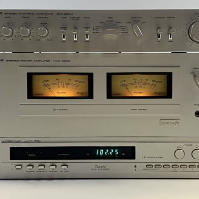 Hitachi HCA-6500 Pre Amplifier - HMA-6500 Power Amplifier - | Reverb