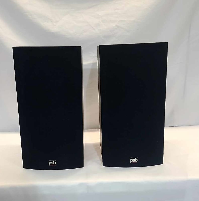 PSB Image 2B Bookshelf Speakers - Black | Reverb