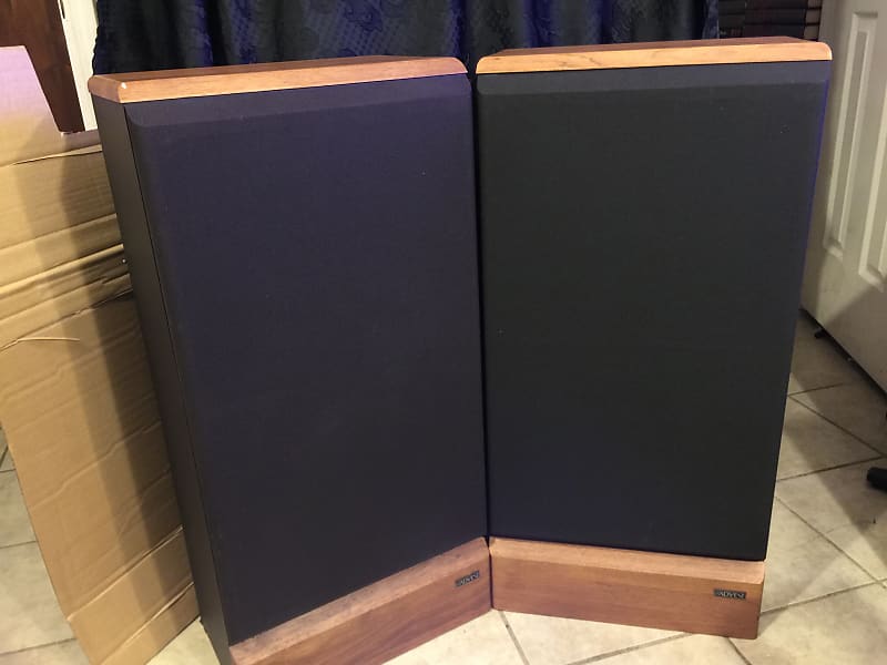 Vintage Large Advent Maestro Floor Speakers | Reverb