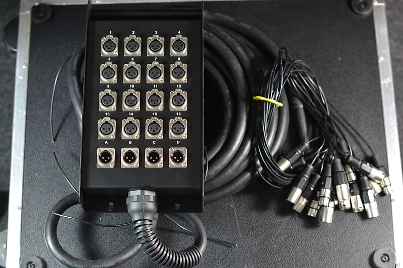 Pulse 20 Way 16/4 XLR Multicore Stage Box 15M | Reverb