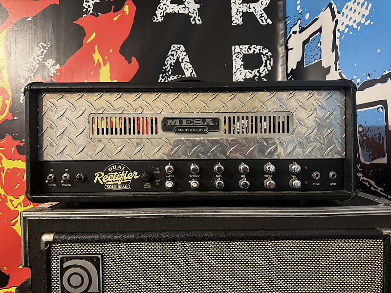 Mesa Boogie Dual Rectifier Rev. G 1993/4 - Black | Reverb