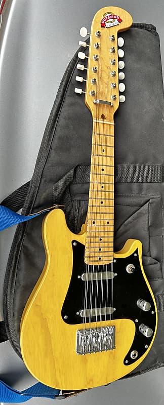 Mando XII 12 string octave electric guitar Luthier Built | Reverb