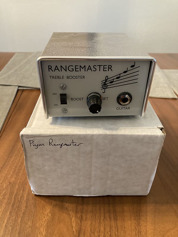 Pigeon Rangemaster treble booster 2010s - Grey hammer | Reverb