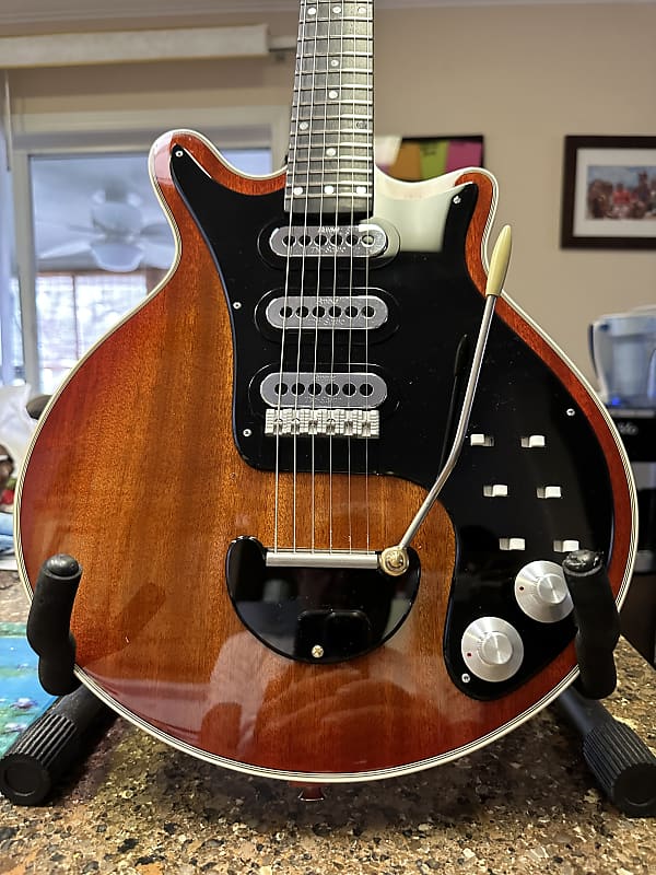 BMG Red Special 2018 - Natural honey burst One of a kind | Reverb