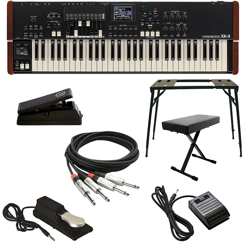Hammond XK-4 Organ KEY ESSENTIALS BUNDLE | Reverb