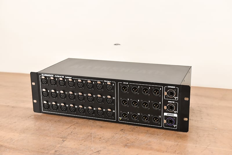 Allen & Heath AR2412 24x12 AudioRack for Qu, Avantis, and SQ | Reverb