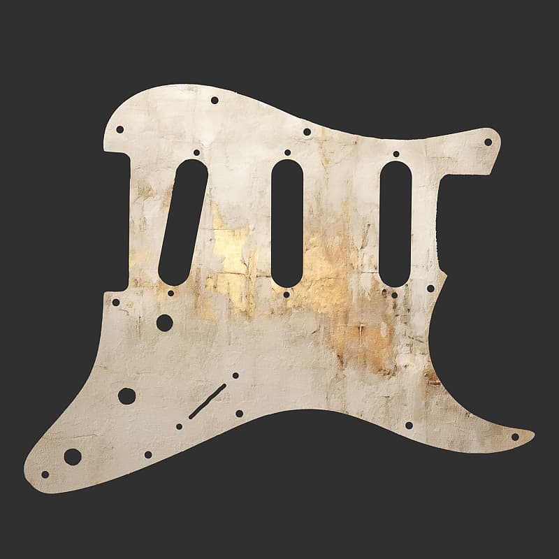 Unique Fender Stratocaster Pickguard SSS 11 holes 3ply (wbw) | Reverb