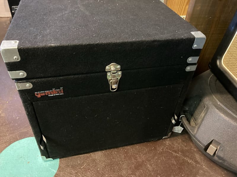 GEMINI Slant Top & front load Mixer/Rack Road Case LOCAL | Reverb