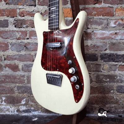 RARE: Alamo Titan w/ OHSC (1950s/1960s, Vintage White) | Reverb