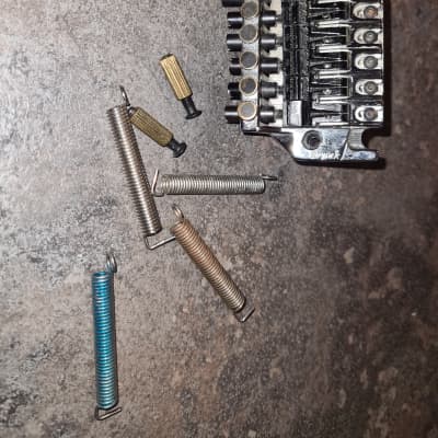 Kahler tremolo system 1980s Pat Applied For | Reverb