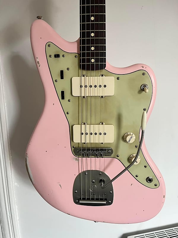 Old Skool Custom Relics Jazzmaster Body Shell Pink | Reverb
