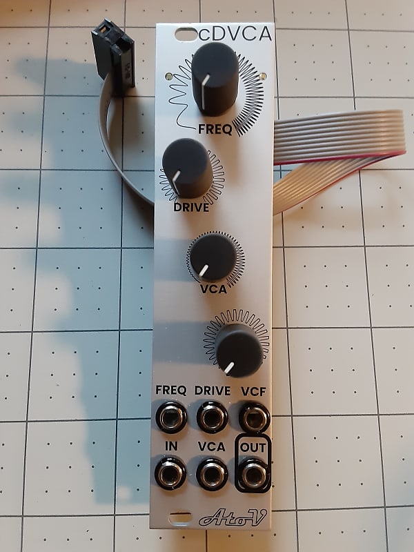 AtoVproject cDVCA Class-D VCA - Oscillator, Filter, VCA , | Reverb