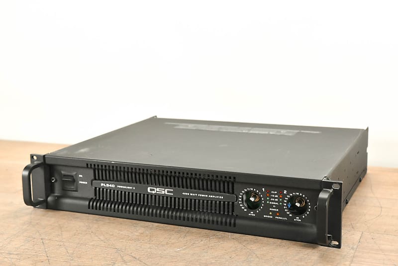 QSC PL340 Powerlight 3 Series 2-Channel Power Amplifier | Reverb