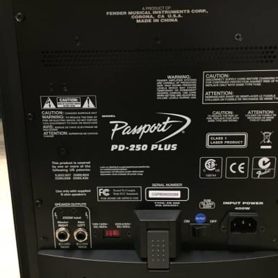 Fender Passport Deluxe PD-250 Portable PA System | Reverb