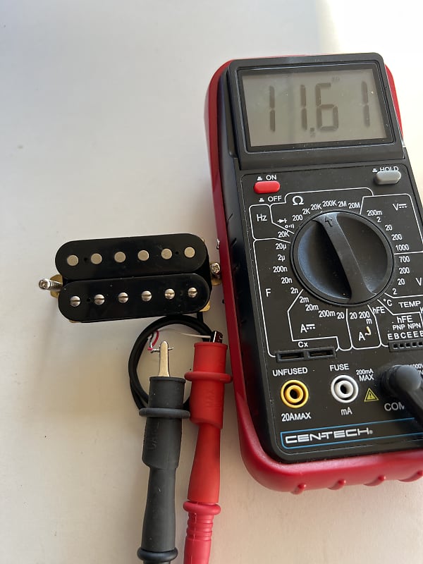 Unknown Humbucker Black | Reverb