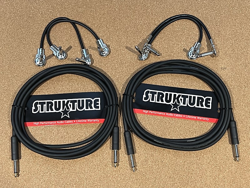 Strukture Instrument, Hosa Patch, Power Cables & Snark ST-8 | Reverb