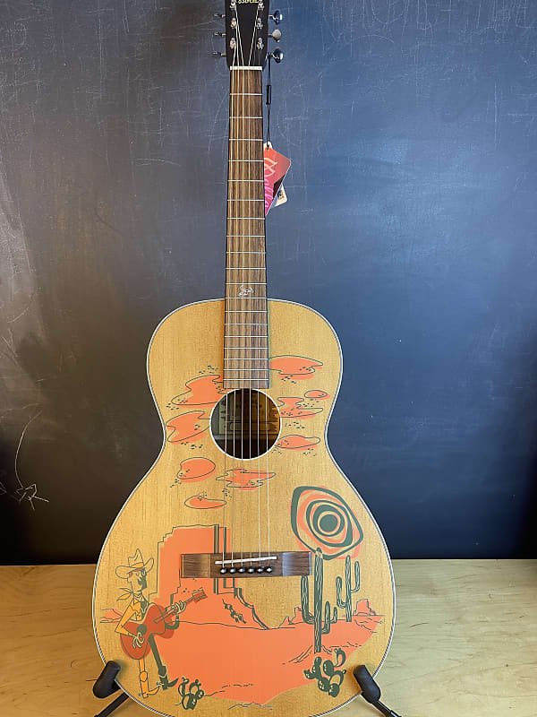 Mollo Acoustic Parlor Guitar 2024 Texas | Reverb UK