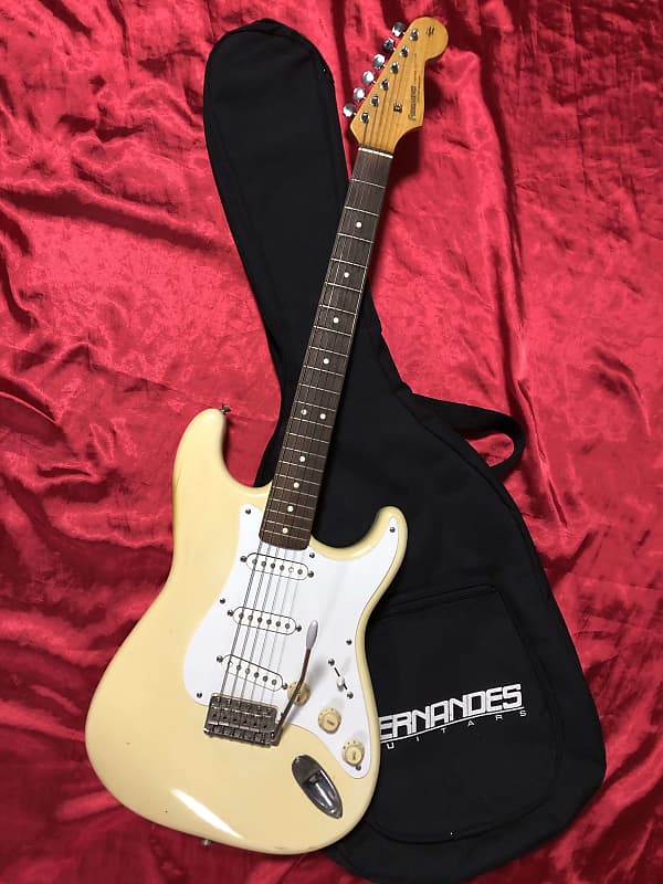 Fernandes FST-50 white Japan Vintage 1980's | Reverb Deutschland