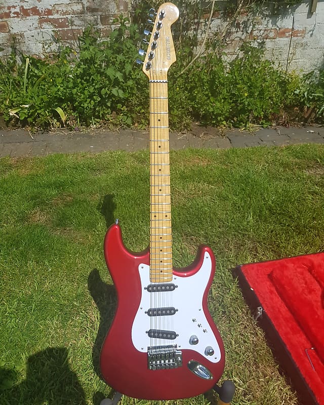 Schecter Dream Machine 1985 Candy Apple Red | Reverb