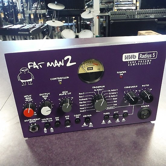 HHB Radius Fat Man 2 Tube Preamp Compressor PreAmplifier- | Reverb