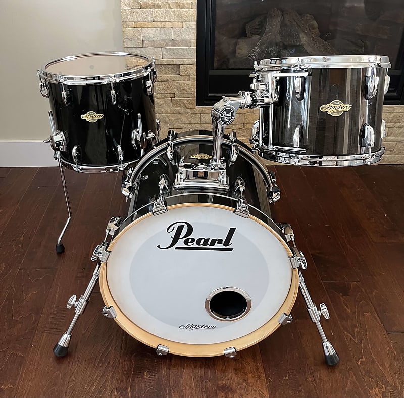 Pearl Masters All Maple Shell SST 3 Piece Bop Drum Kit Shell | Reverb
