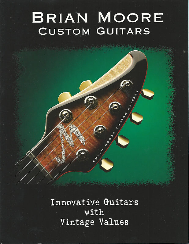 Brian Moore-Catalog, 1998 | Reverb