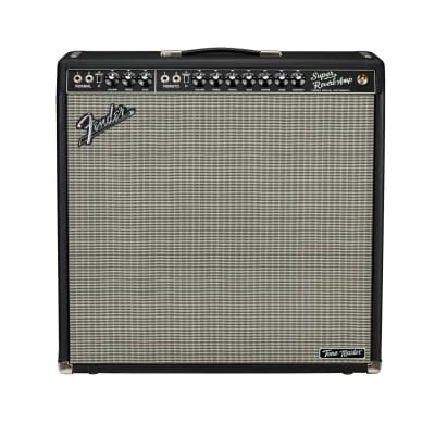 Fender '65 Super Reverb 4x10" 45-watt Tube Combo Amp Bundle | Reverb