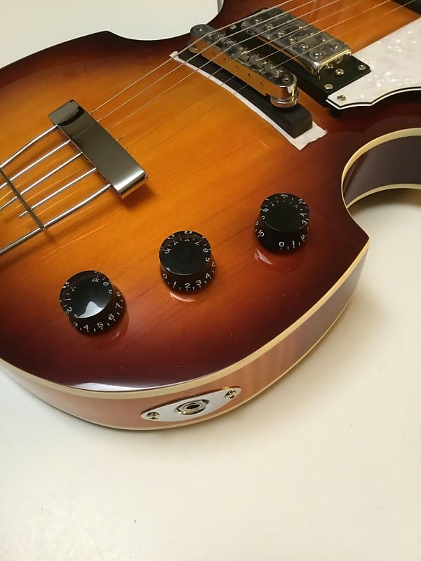 New Hofner Violin 6 String Violin Guitar 2021 Sunburst | Reverb UK